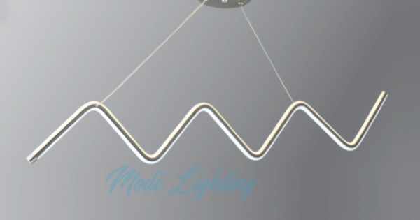 Modi Lighting Vdizayn Siyah Led Avize Md5